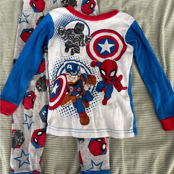 Marvel | Pajamas | Marvel Super Hero Toddler Pajamas Black Panther ...